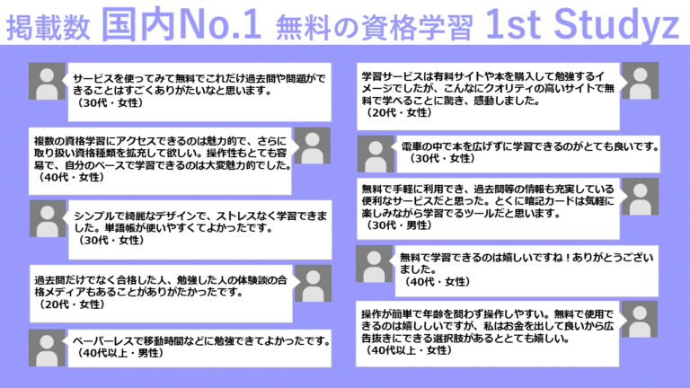 国内最大の資格学習プラットフォーム「過去問 1st Studyz」サービスサイトをフルリニューアル | （株）Gakken公式ブログ